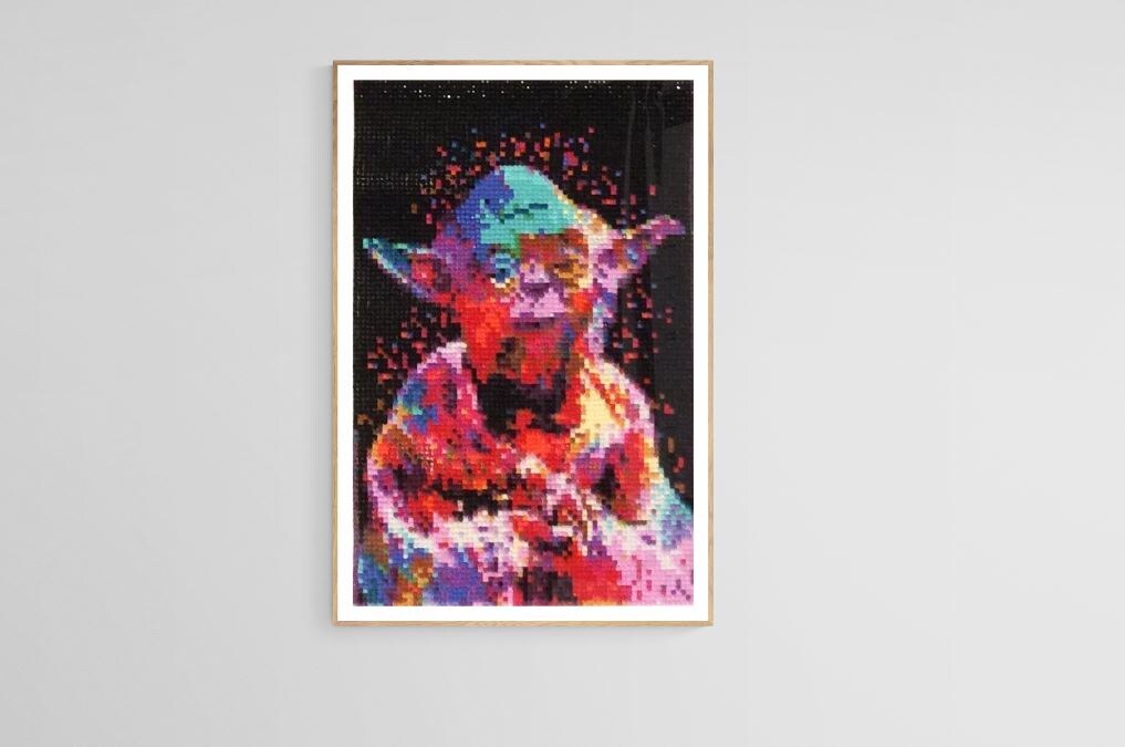 Neon Yoda-Star Wars | MakerPlace by Michaels