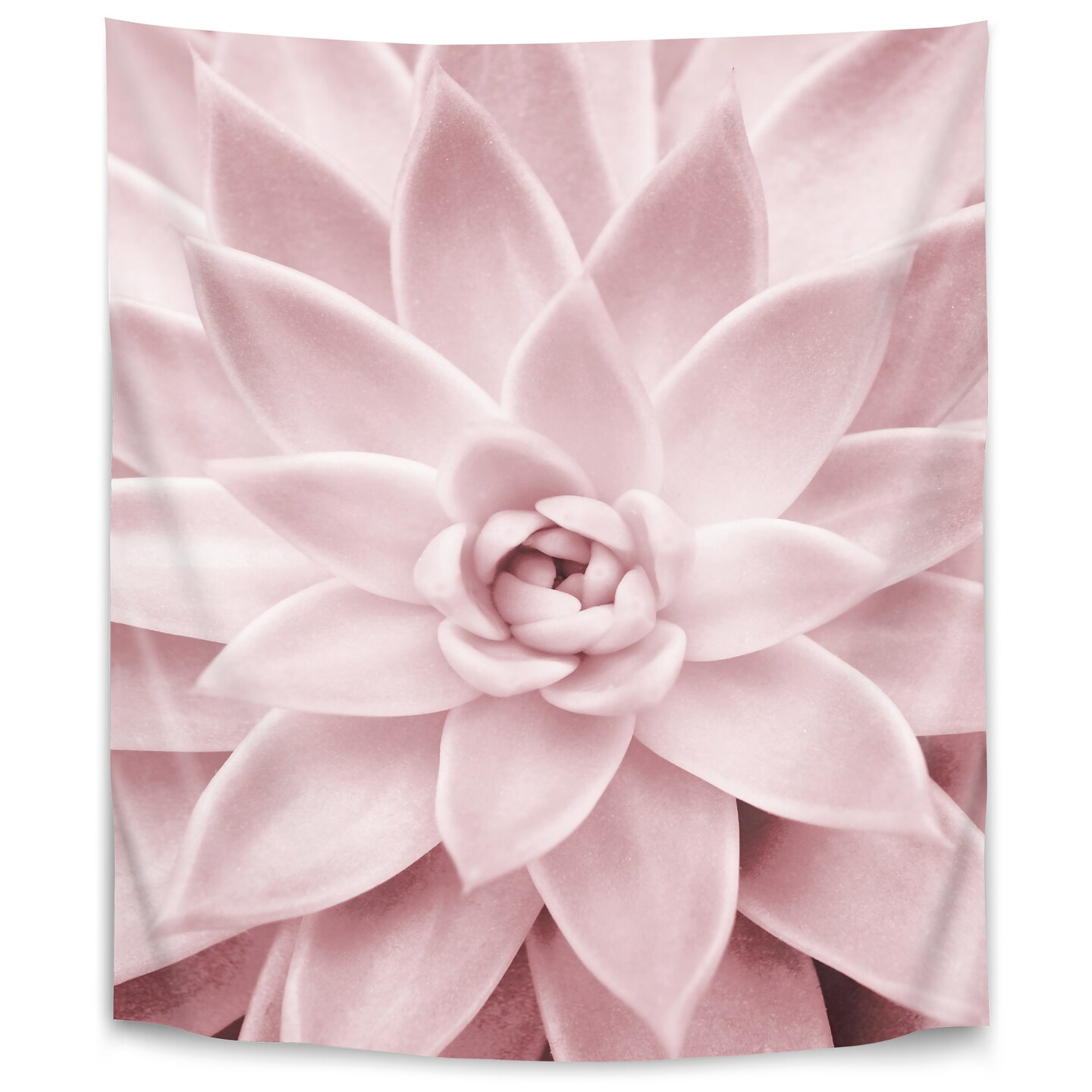Pink Succulent by Sisi and Seb Wall Tapestry - Americanflat | Michaels