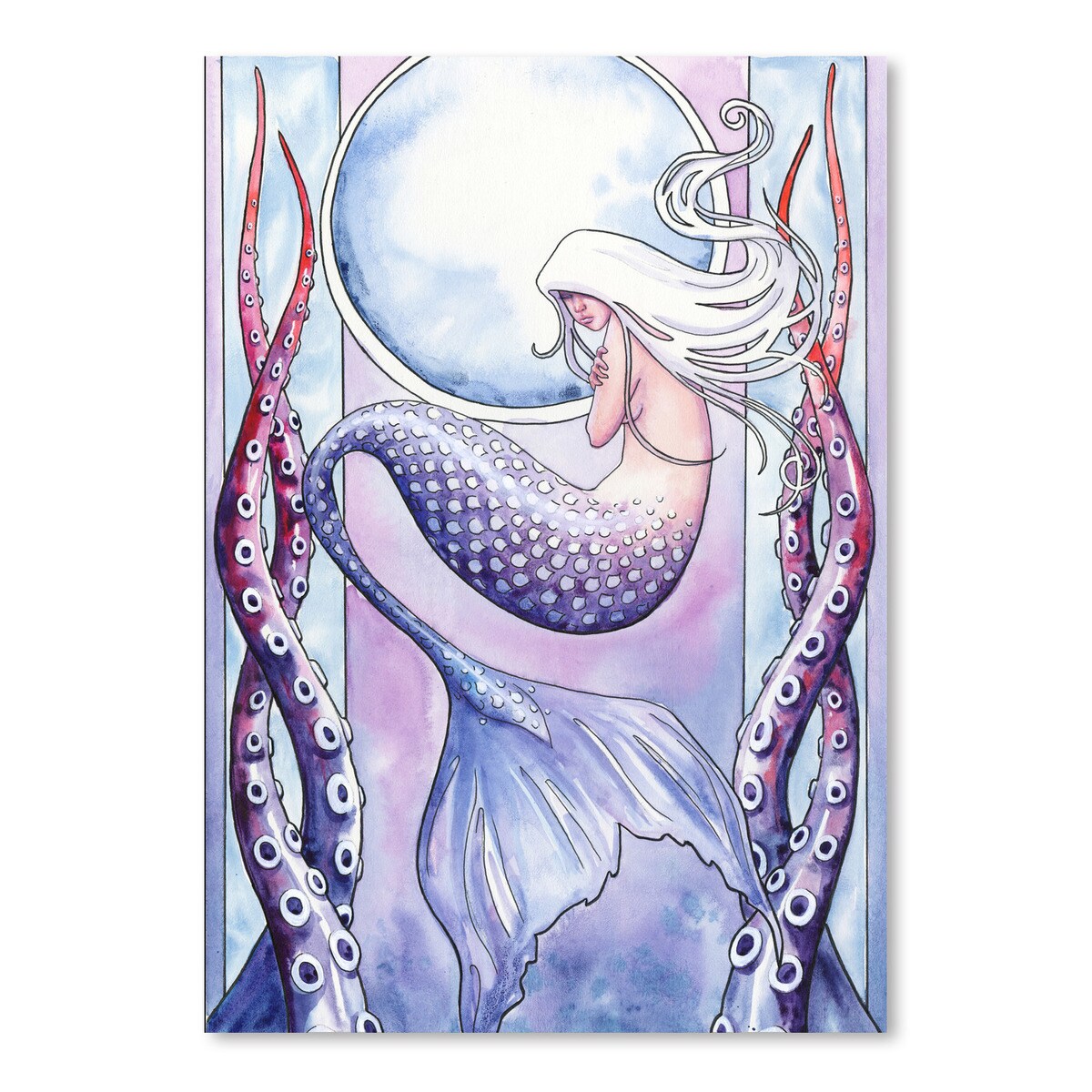 Deep Sea Mermaid by Sam Nagel Poster Art Print - Americanflat | Michaels