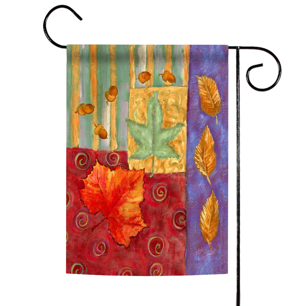 Splendid Leaves Decorative Fall Flag | Michaels