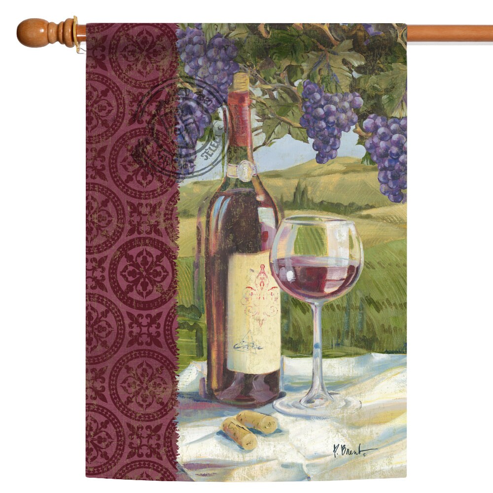Vino Decorative Wine Flag | Michaels