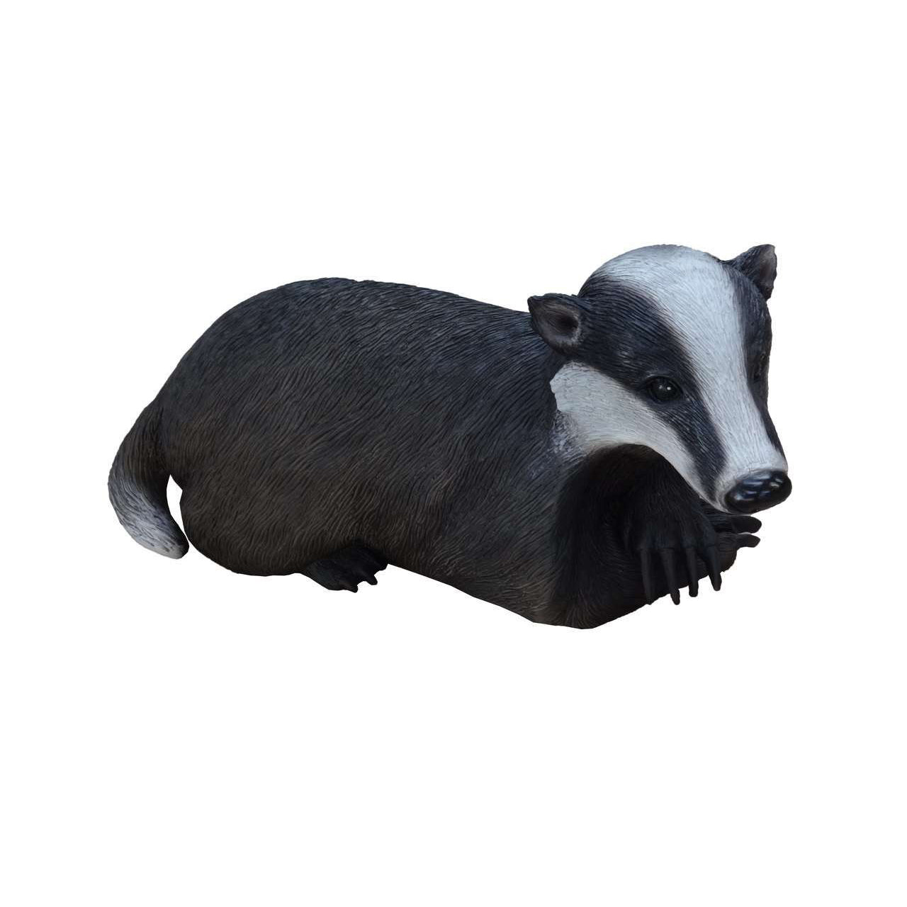 Laying Badger Life Size Statue | Michaels