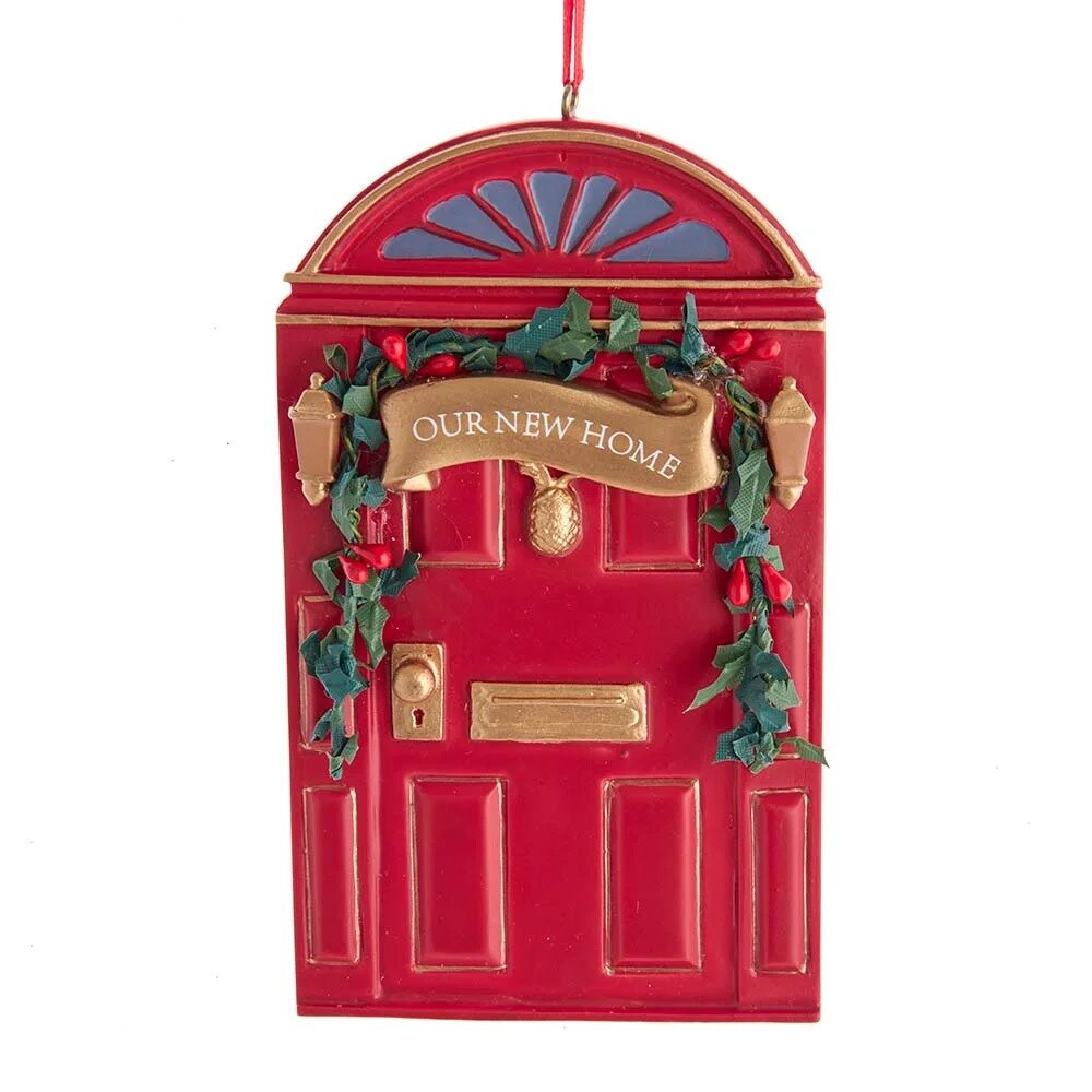 KSA Pack of 12 "Our New Home" Door Christmas Ornaments 5.25" | Michaels