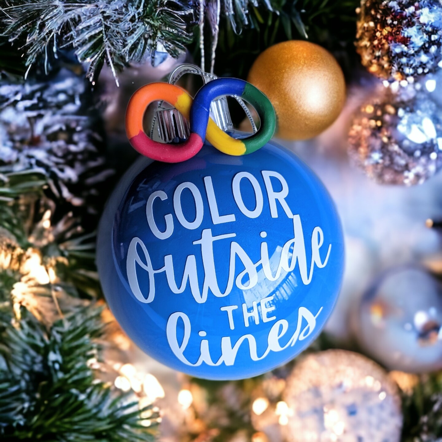 Personalized Autism Awareness Ornament Keepsake Unique Autism ...