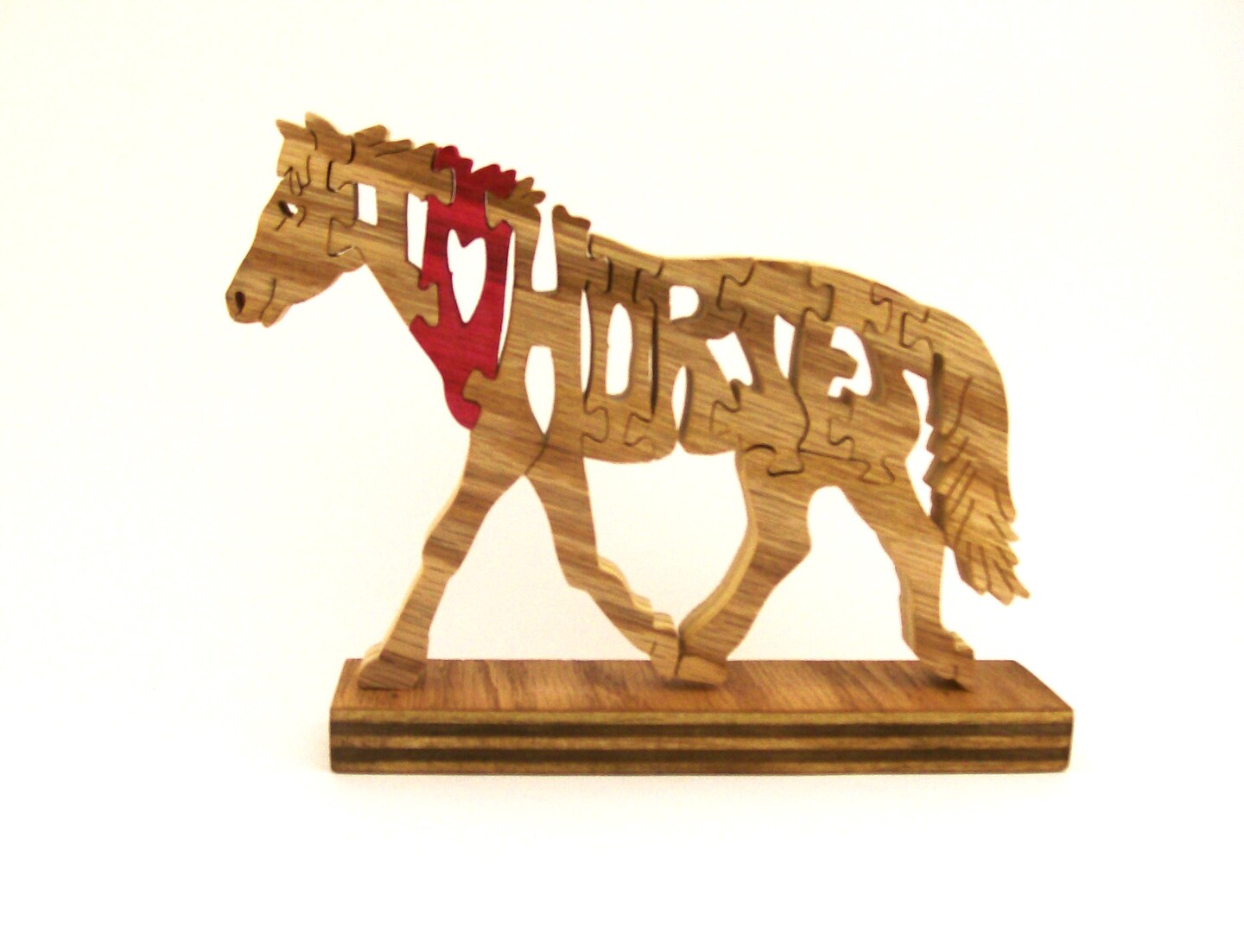 horse puzzle, horse, Wooden horse puzzle, adult puzzle, kids puzzle ...