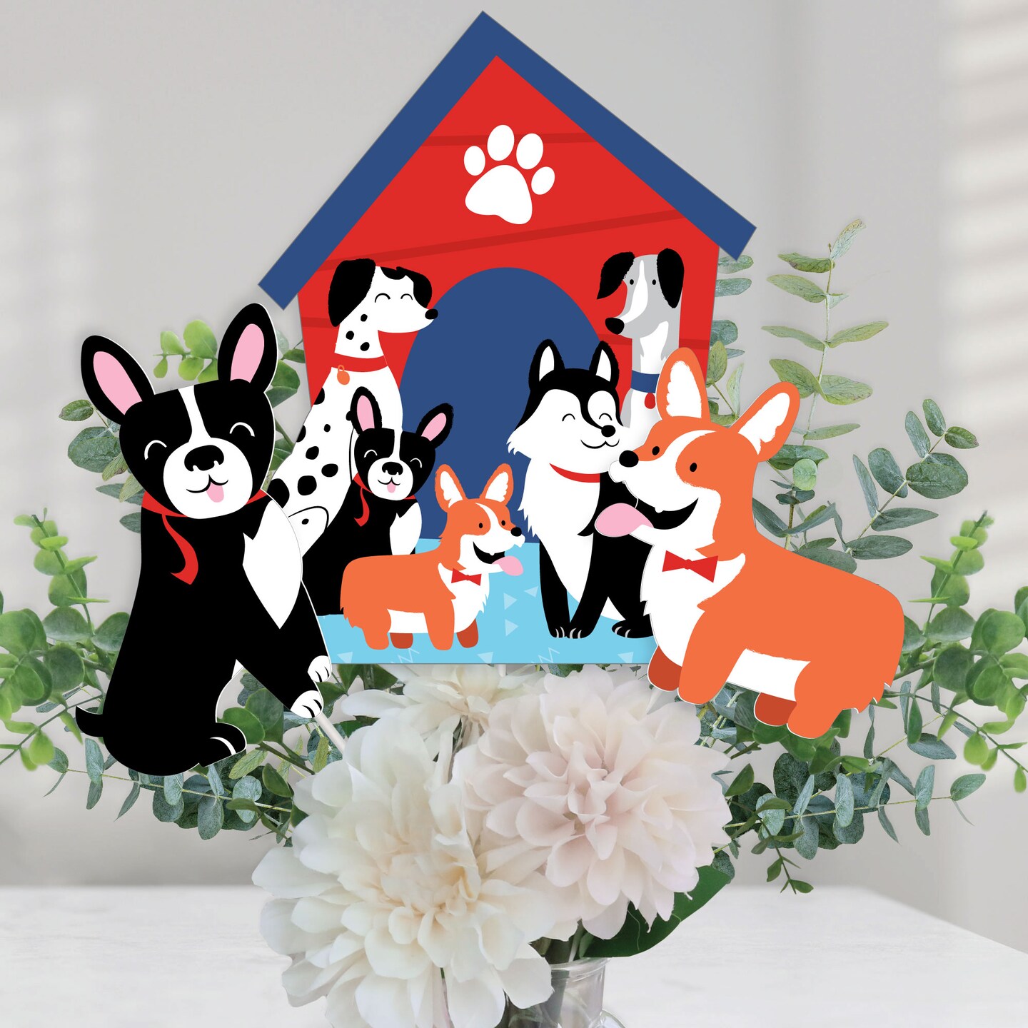 Big Dot of Happiness Pawty Like a Puppy - Dog Baby Shower or Birthday ...