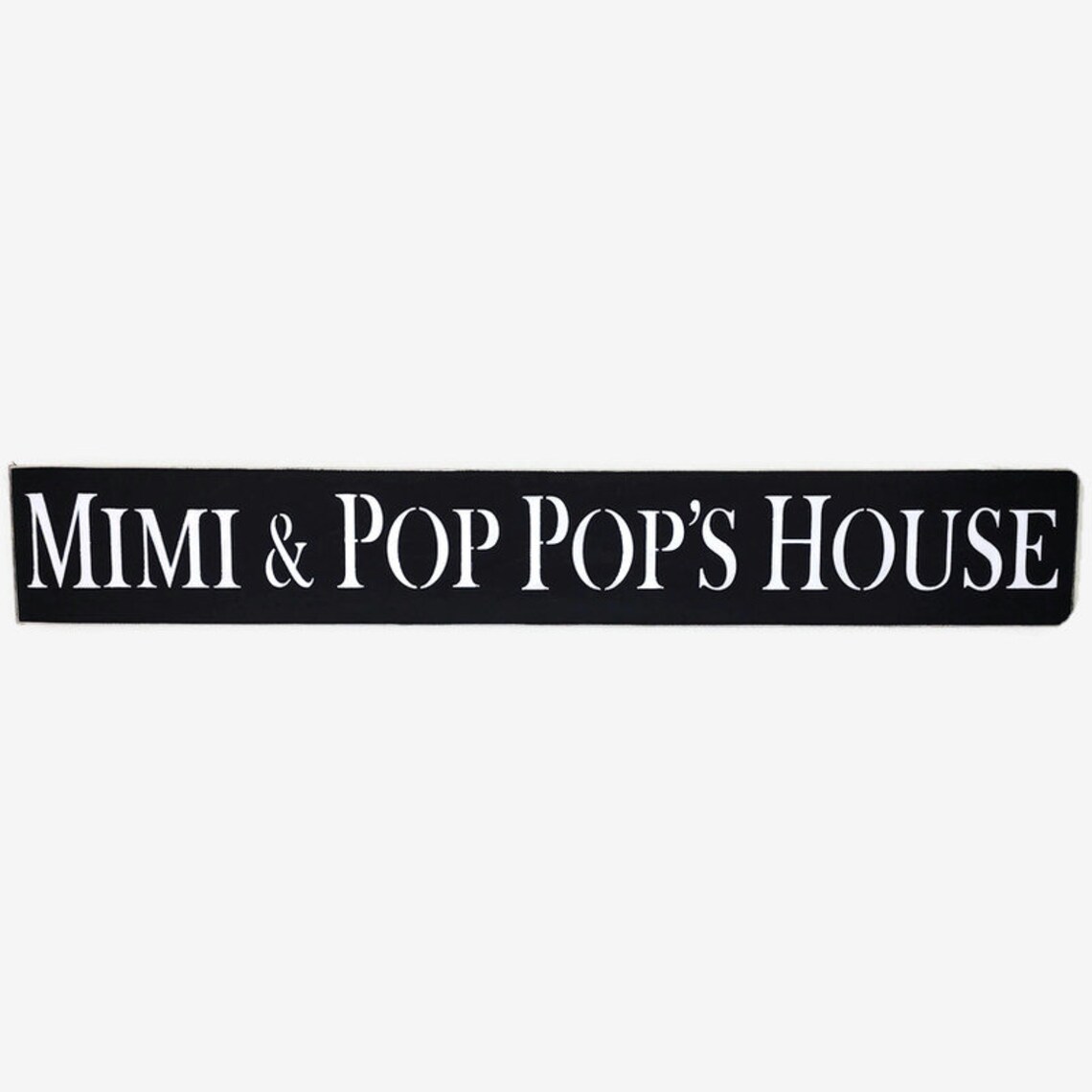 Mimi and Pop Pop's House Wood Sign, You Pick Color | MakerPlace by Michaels