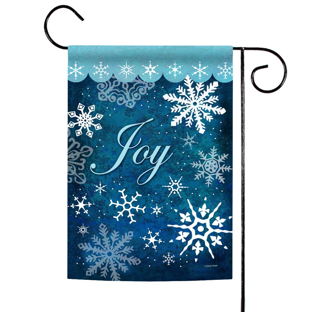 Snowflake Flurries Decorative Winter Flag | Michaels