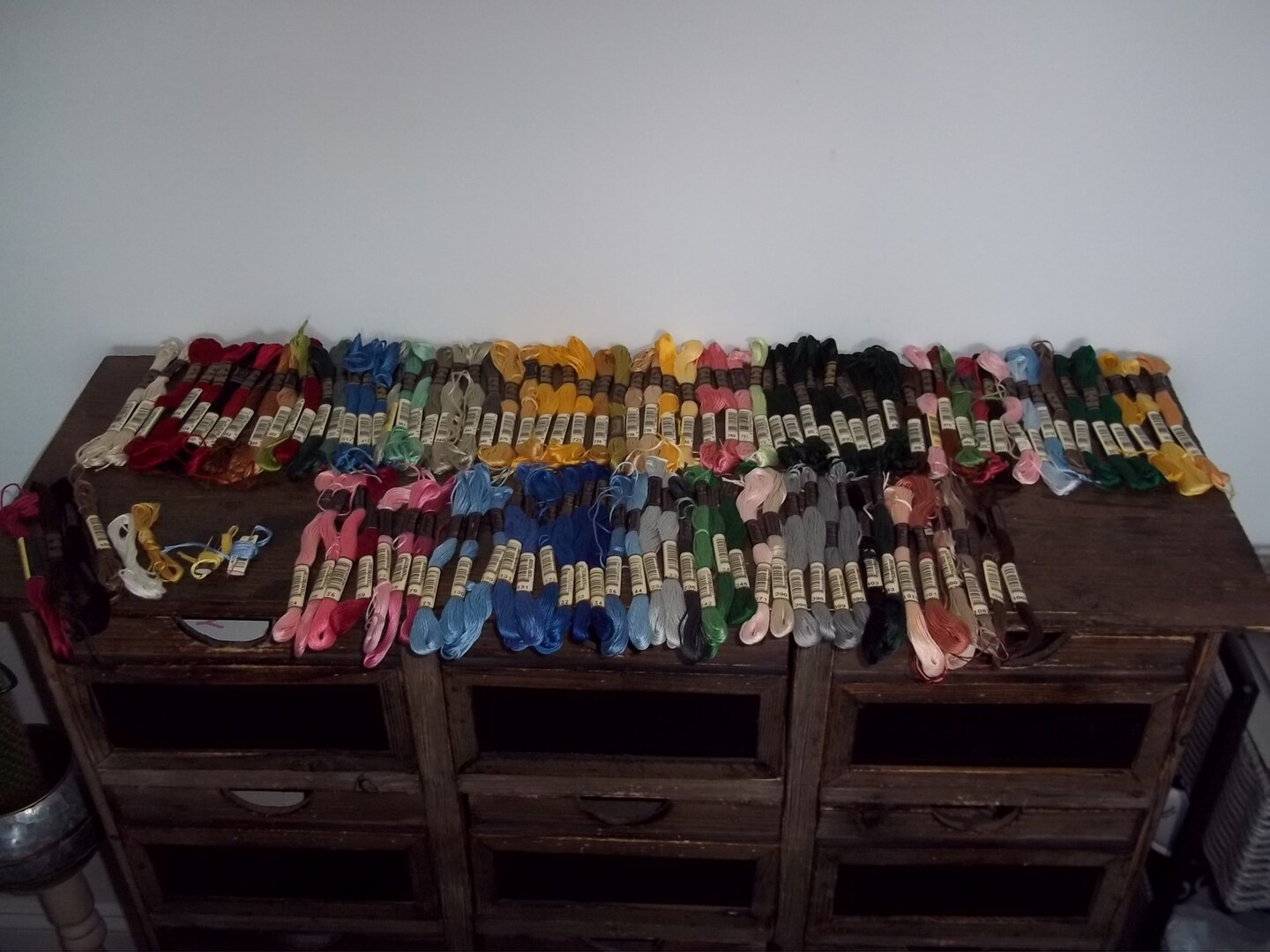 Lot of 101 DMC France Anchor Germany cotton embroidery floss thread ...