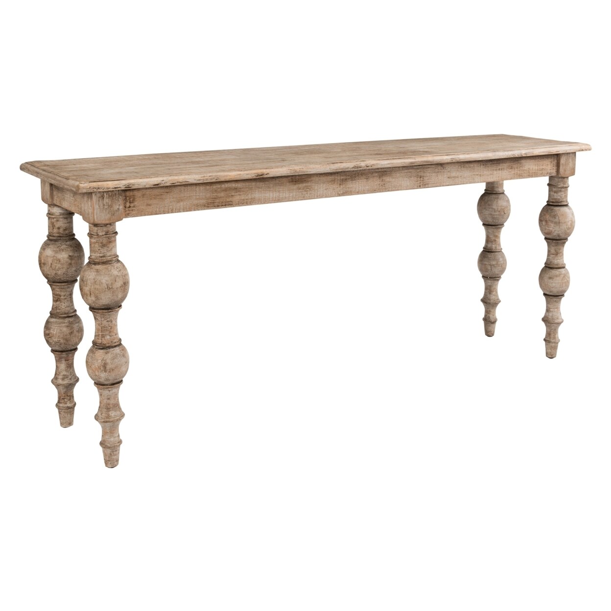 Saltoro Sherpi Ray 72 Inch Reclaimed Pine Wood Console Sideboard Table ...