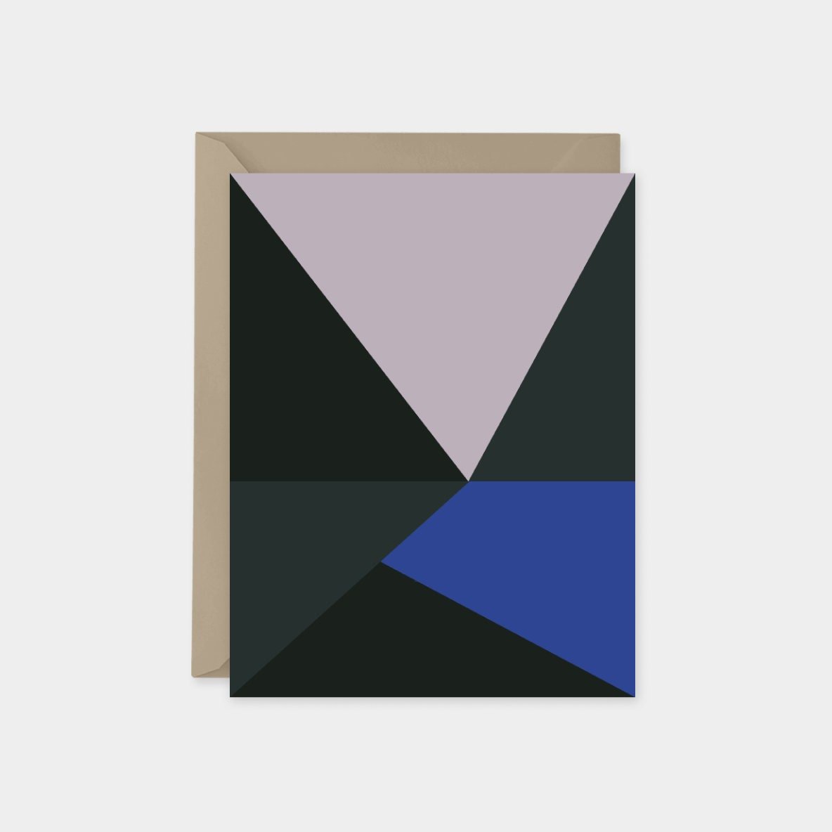 Lavender & Blue Color Block Card, | Michaels