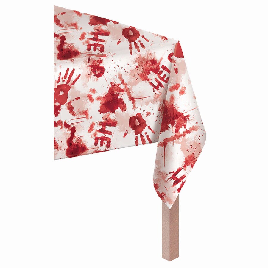 Bloody Plastic Table Cover, 54" x 102 | Michaels