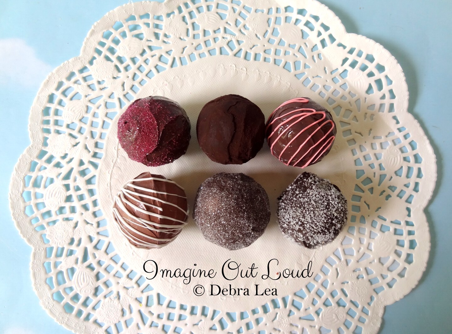 FAUX Fake Chocolate Truffle Set REALISTIC Kitchen TM6-03 | MakerPlace ...