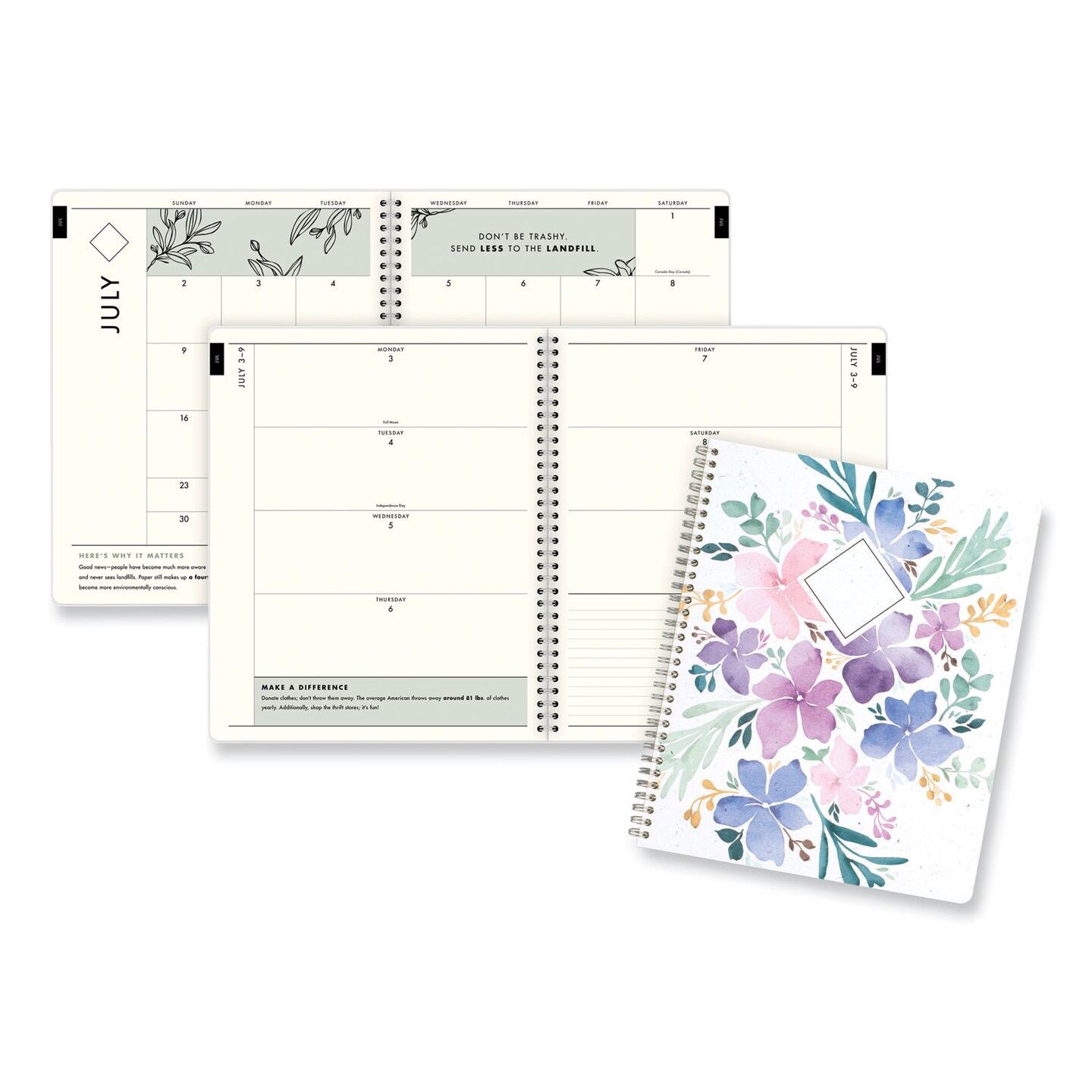 Cambridge GreenPath Academic Year Weekly/Monthly Planner, GreenPath Art ...