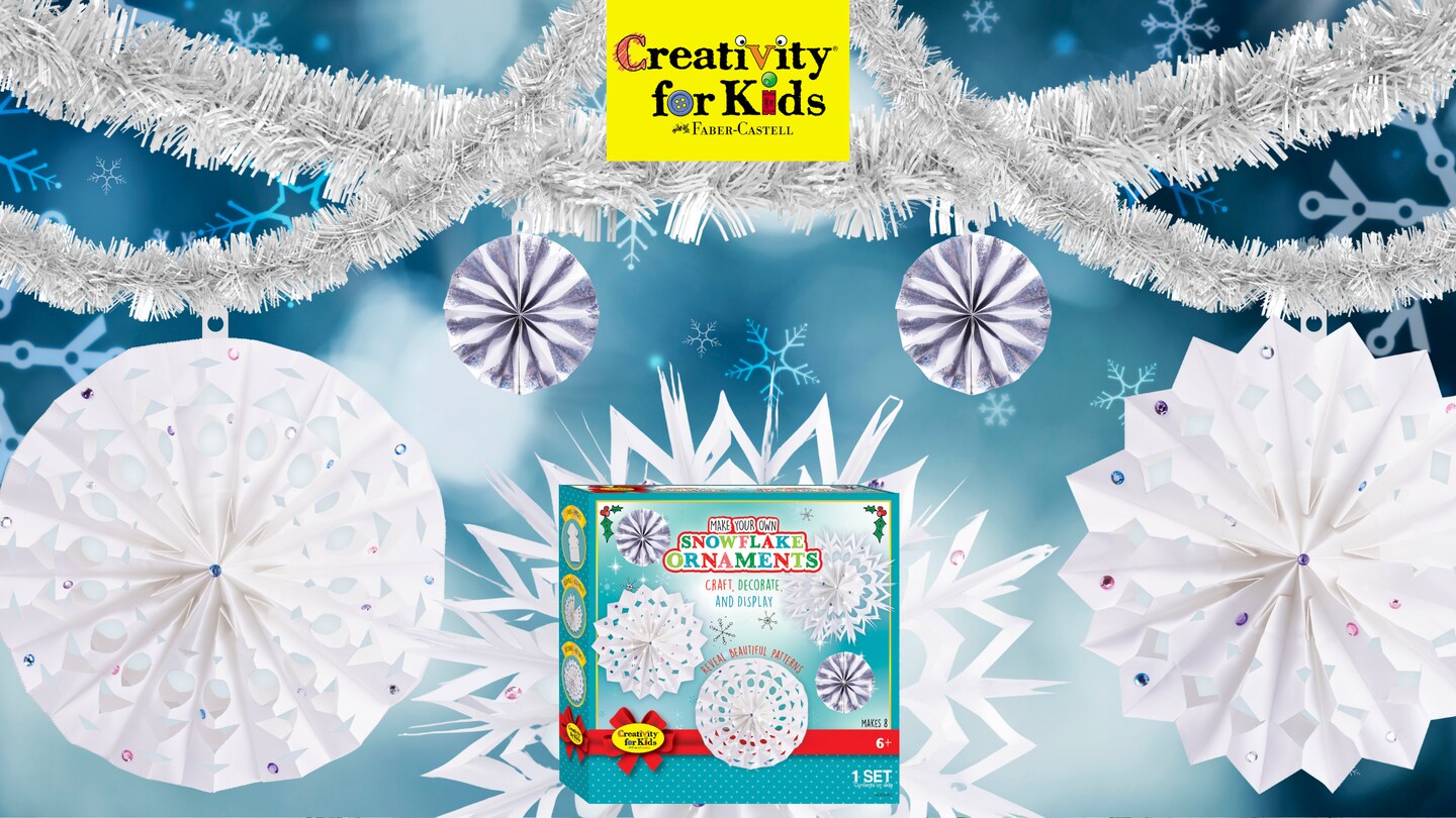 Kids Club: Make Your Own Snowflake Ornaments | Classes | Michaels