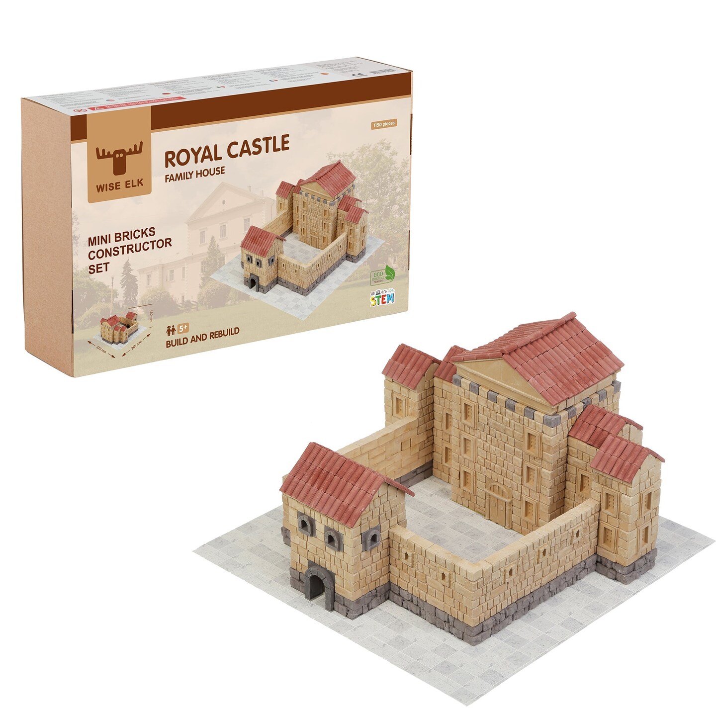Mini Bricks Construction Set - Royal Castle | Michaels