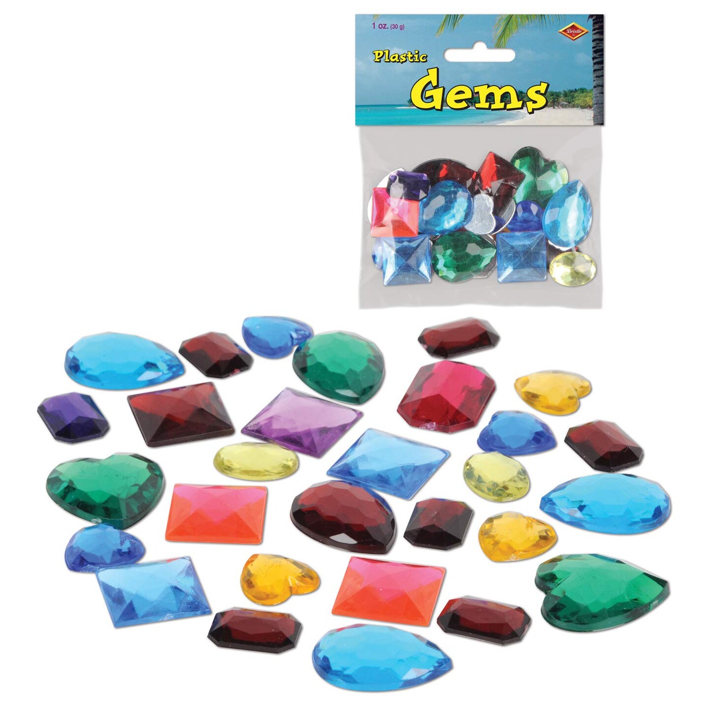 Plastic Jewels (Pack of 12) | Michaels