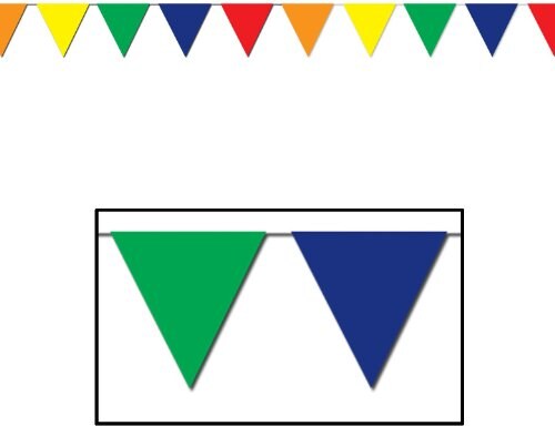 Multi-Color Pennant Banner (Pack of 12) | Michaels