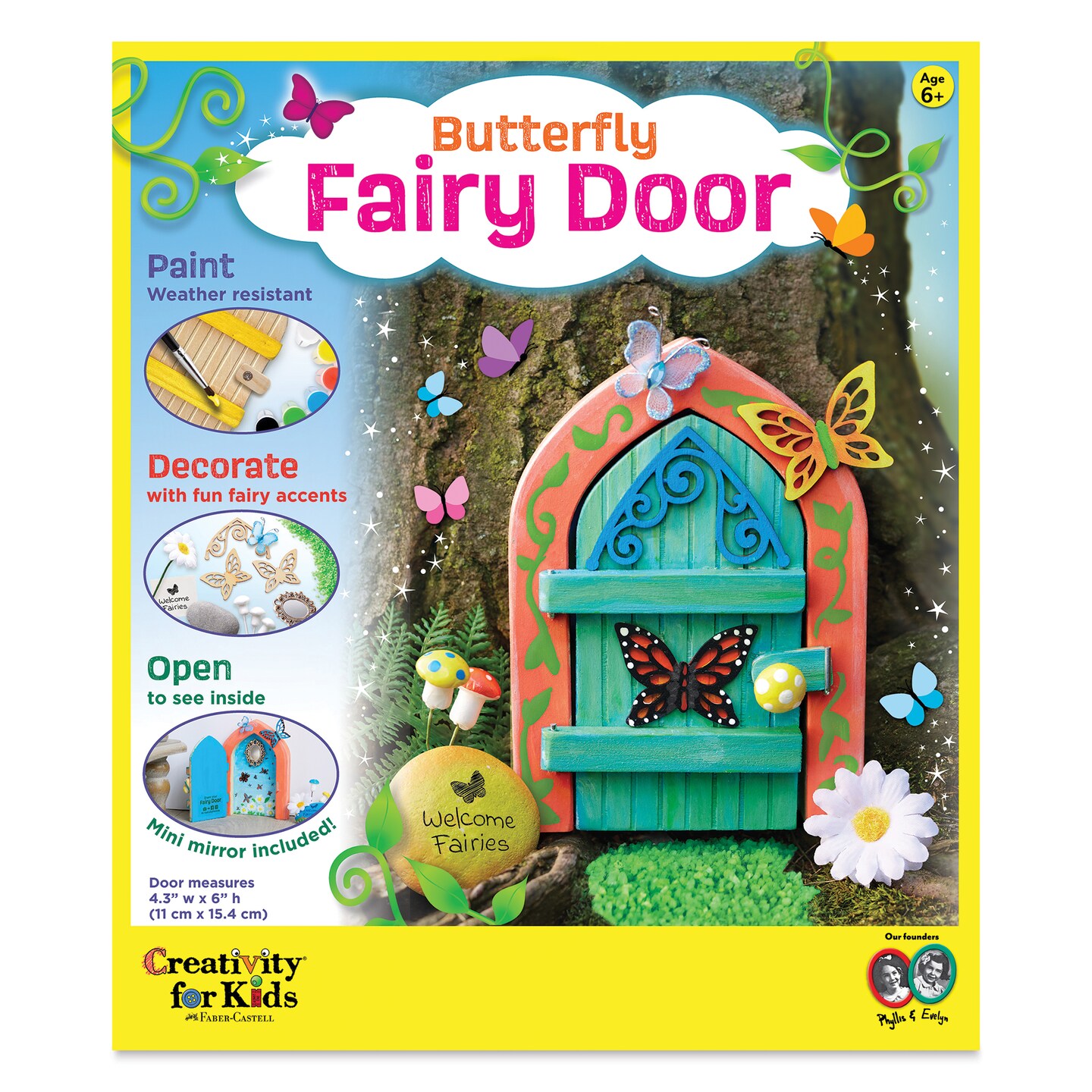 Creativity for Kids Butterfly Fairy Door Kit | Michaels