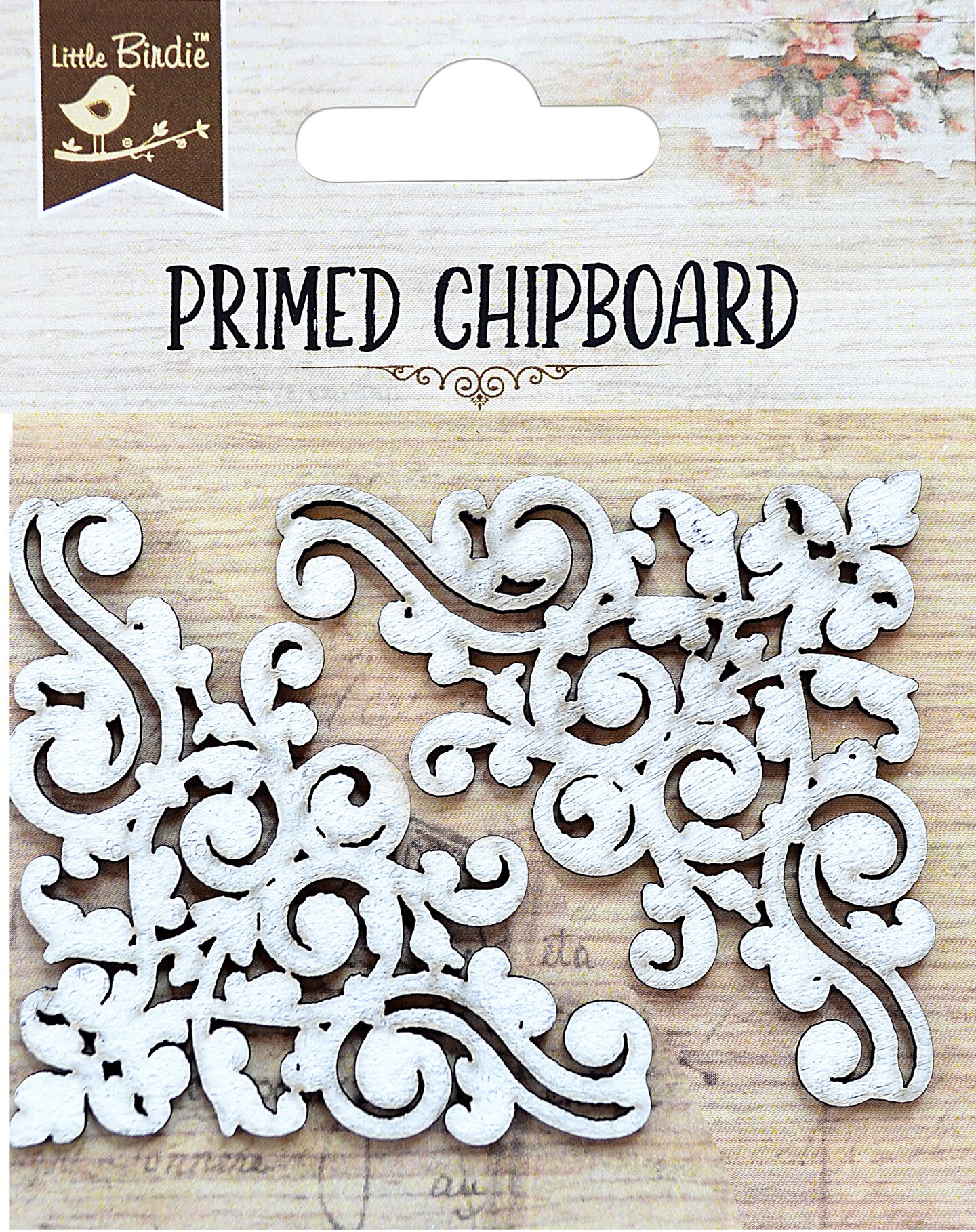 Little Birdie Laser Cut Primed Chipboard 2/Pkg | Michaels