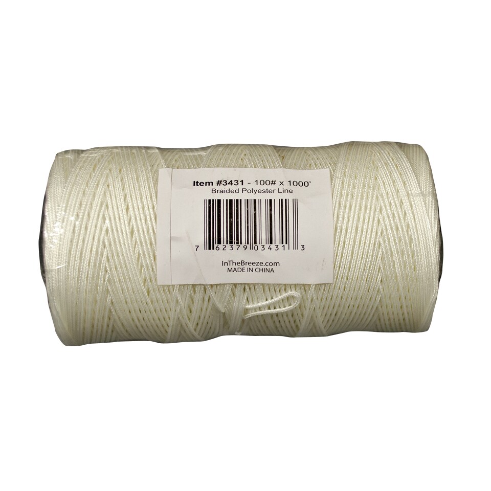 In the Breeze Bulk Braided Kite Line, 100 lb x 1000' | Michaels