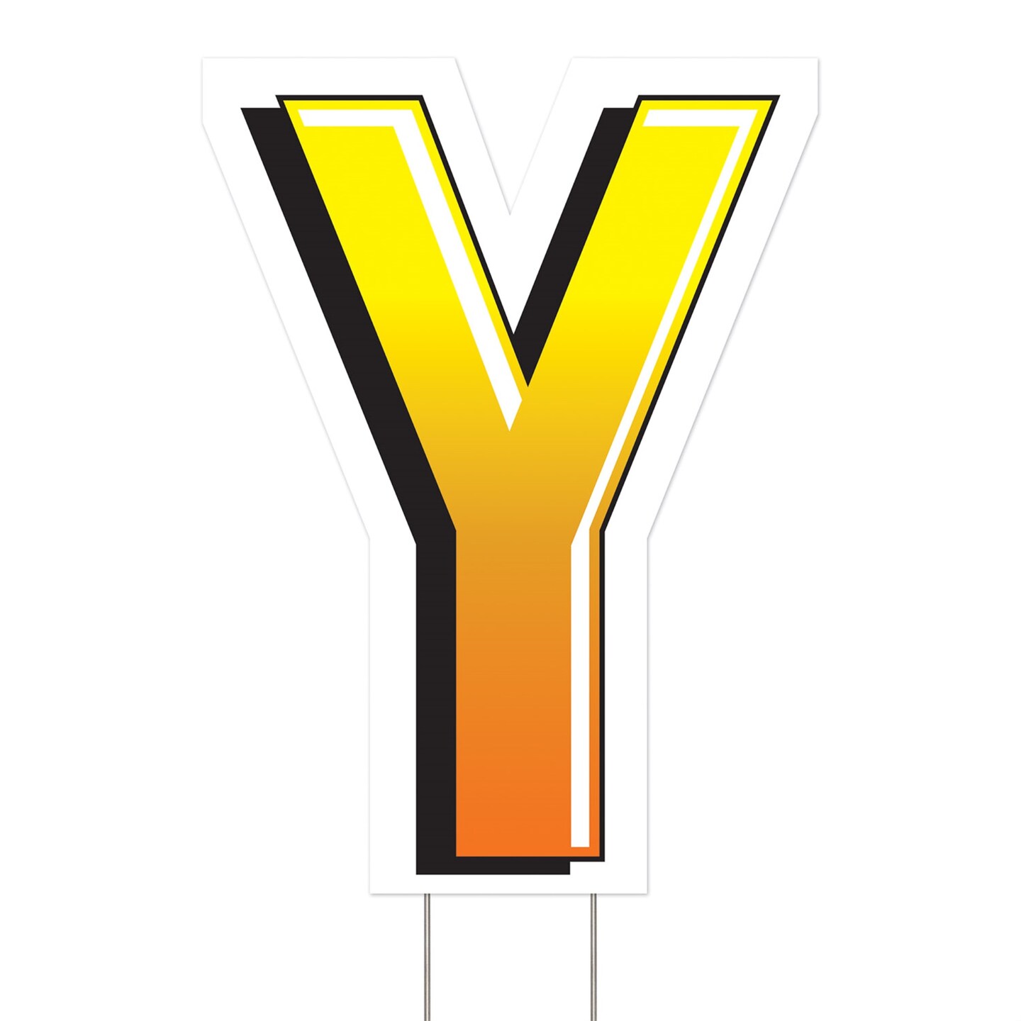 Plastic Y Yard Sign, (Pack Of 3) | Michaels
