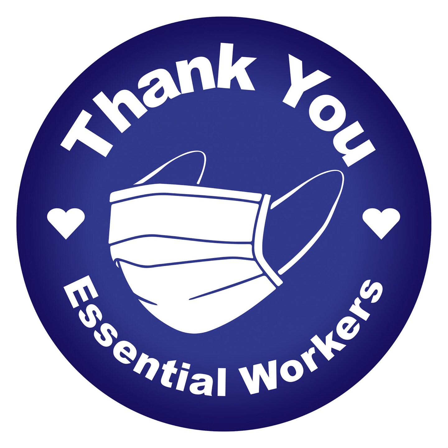 Thank You Essential Workers Button, (Pack of 6) | Michaels