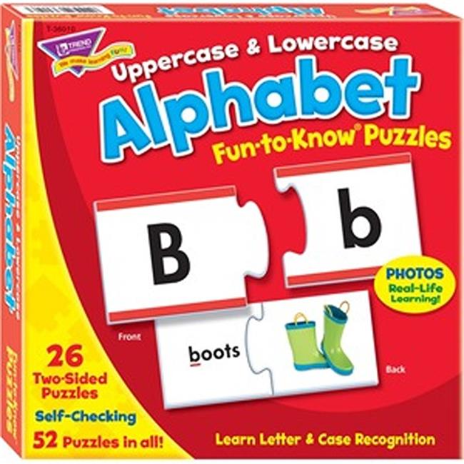 Trend TEP36010 Upper Lowercase Alphabet Puzzle Set | Michaels