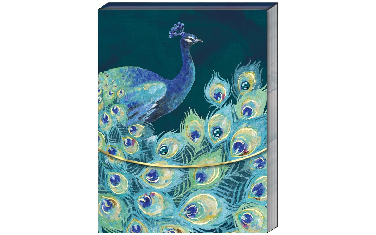 Punch Studio Note Pad Pocket Peacock Emerald | Michaels