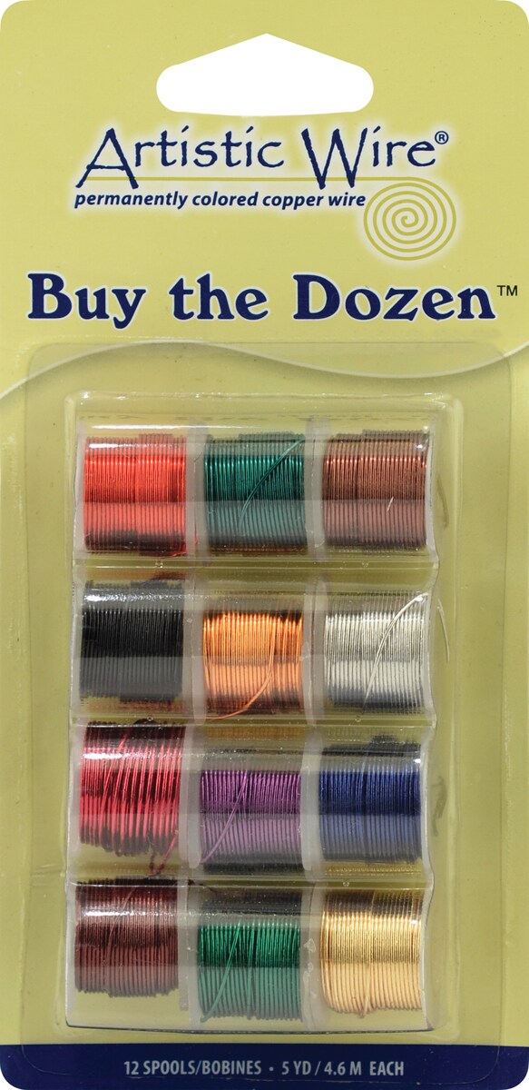 Artistic Wire Buy-The-Dozen 5Yd 12/Pkg-26 Gauge | Michaels