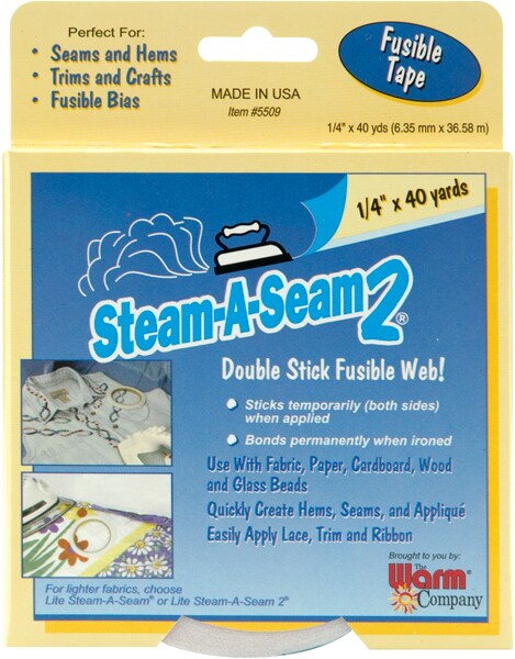 Warm Company Steam-A-Seam 2 Fusible Web-.25"X40y | Michaels