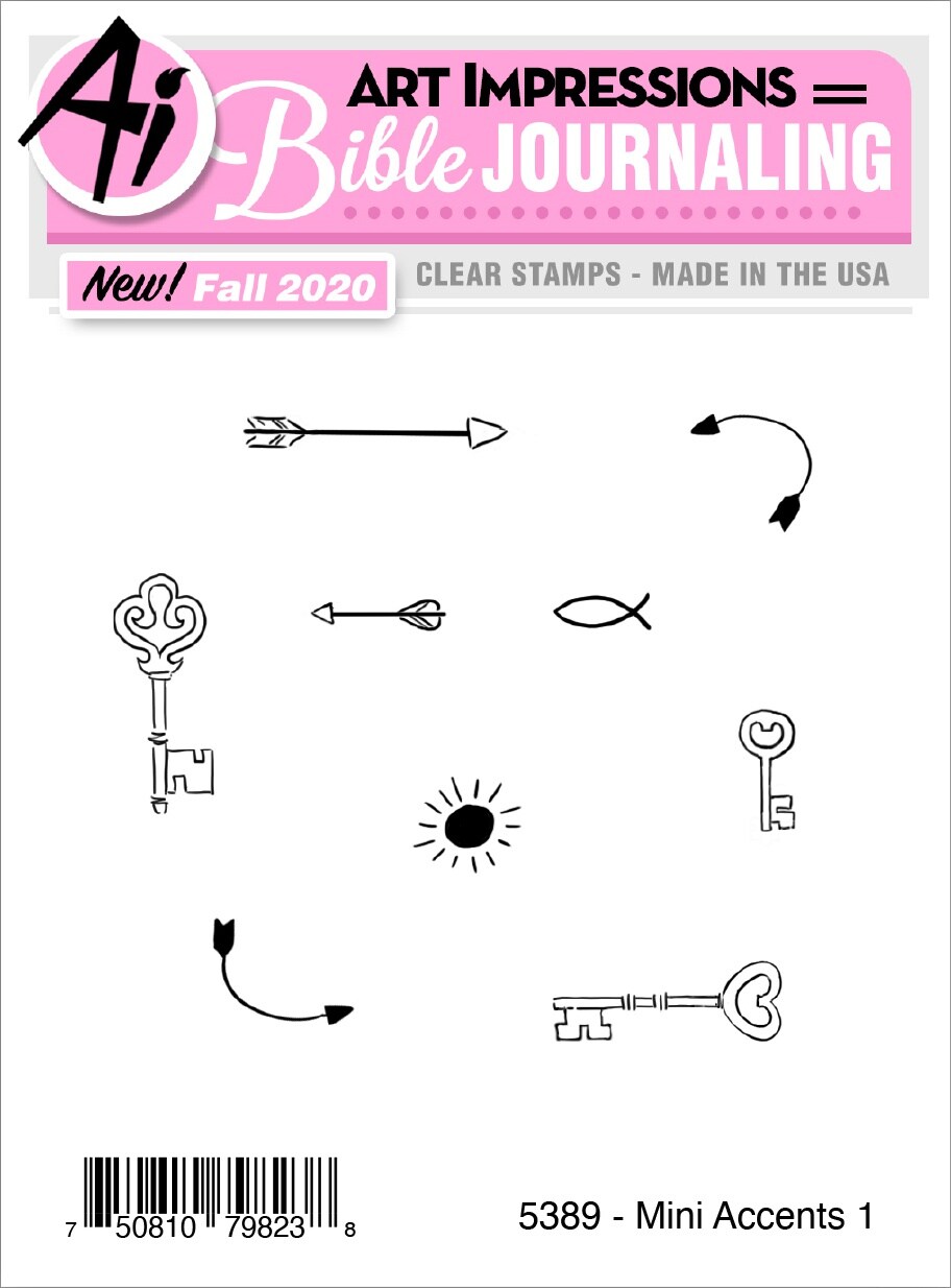 Art Impressions Bible Journaling Clear Stamps-Mini Accents #1 | Michaels