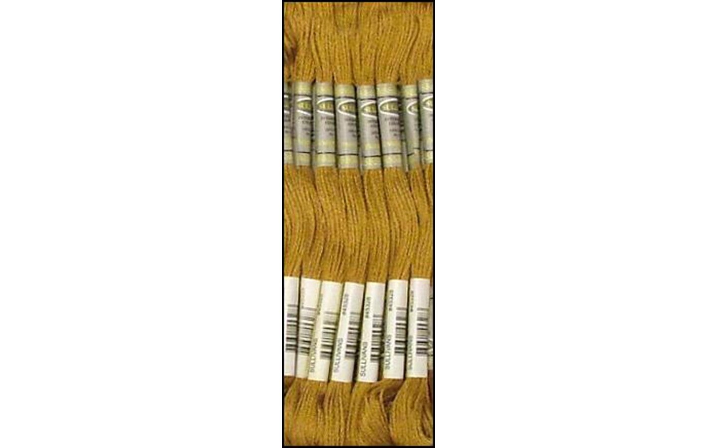 Sullivans Emb Floss 8.7yd Dk Yellow Beige | Michaels