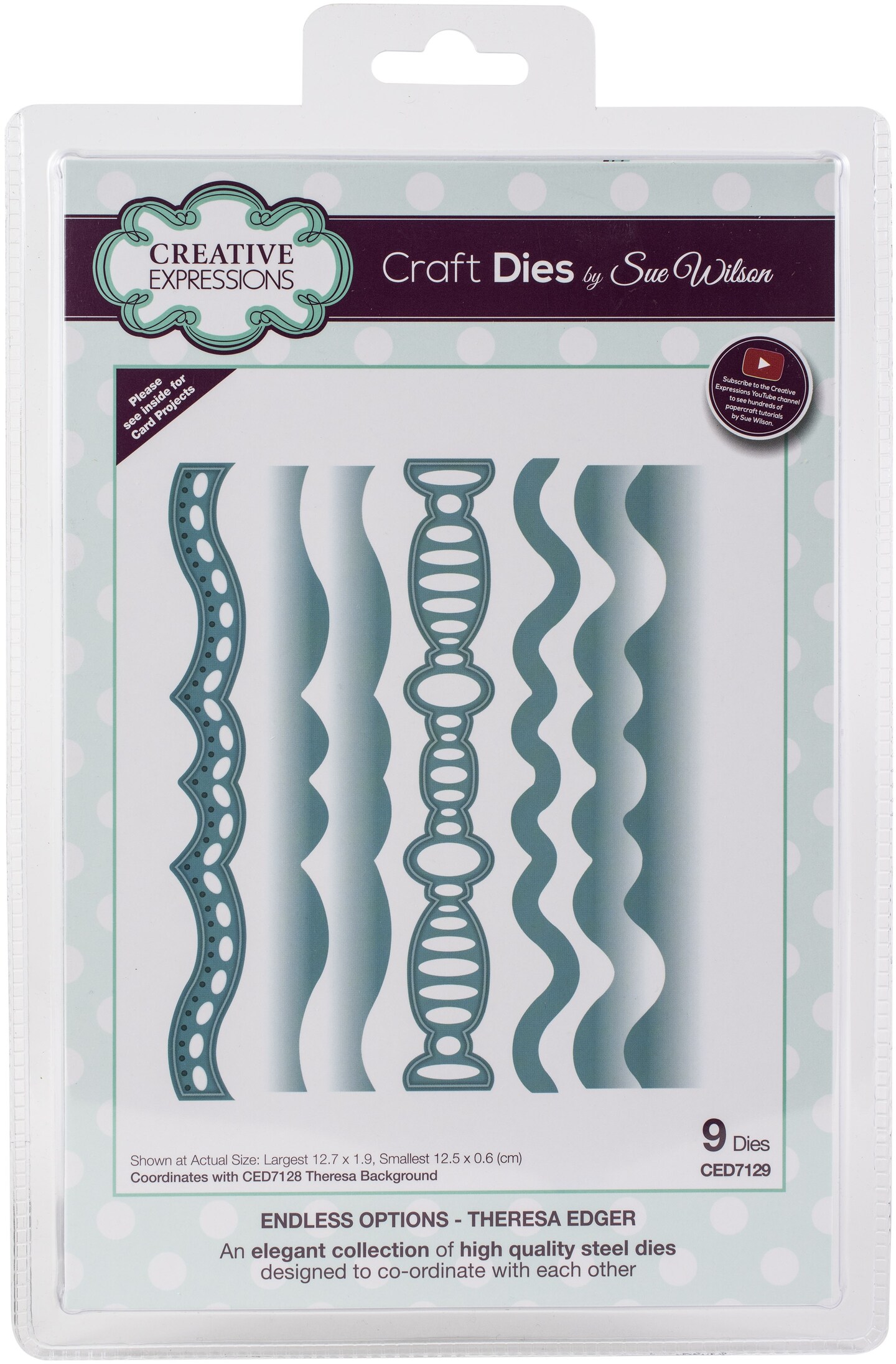 Creative Expressions Craft Dies By Sue Wilson-Edger Endless Options ...