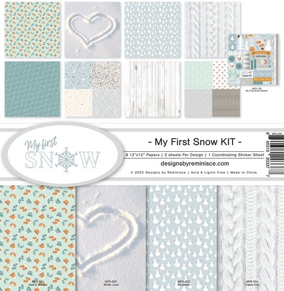 Reminisce My First Snow Collection Kit | Michaels