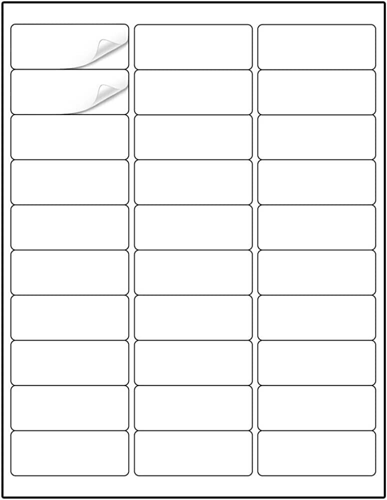 Kitcheniva Address Labels Sticker Paper 1" x 2-5/8" | Michaels