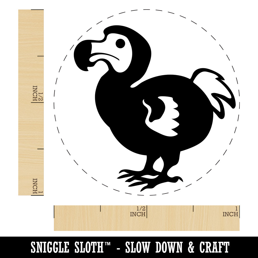 Extinct Dodo Bird Self-Inking Rubber Stamp for Stamping Crafting ...