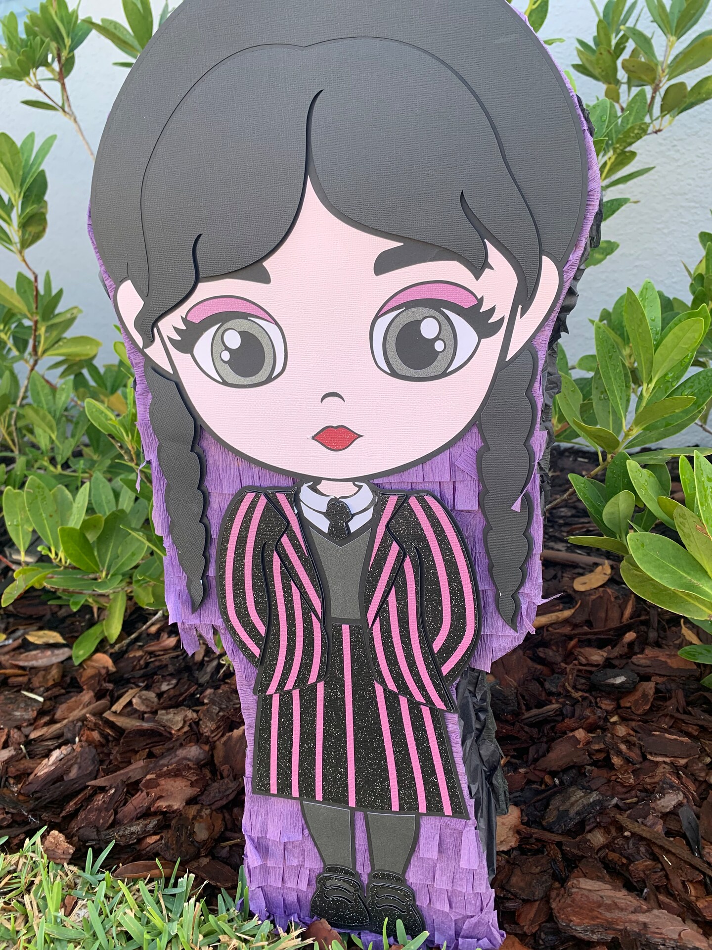 Pinata Merlina, Halloween Pinata, Pinata Wednesday, Pinata Addams ...
