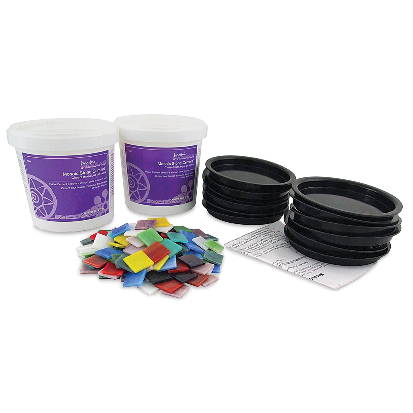 Mosaic Coaster Kit - Set of 12, 4