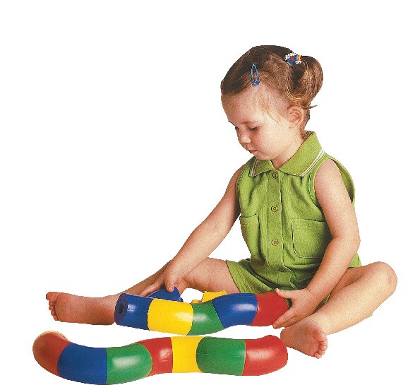Childcraft Toddler Manipulative Roll and Twists, Assorted Colors, Set ...