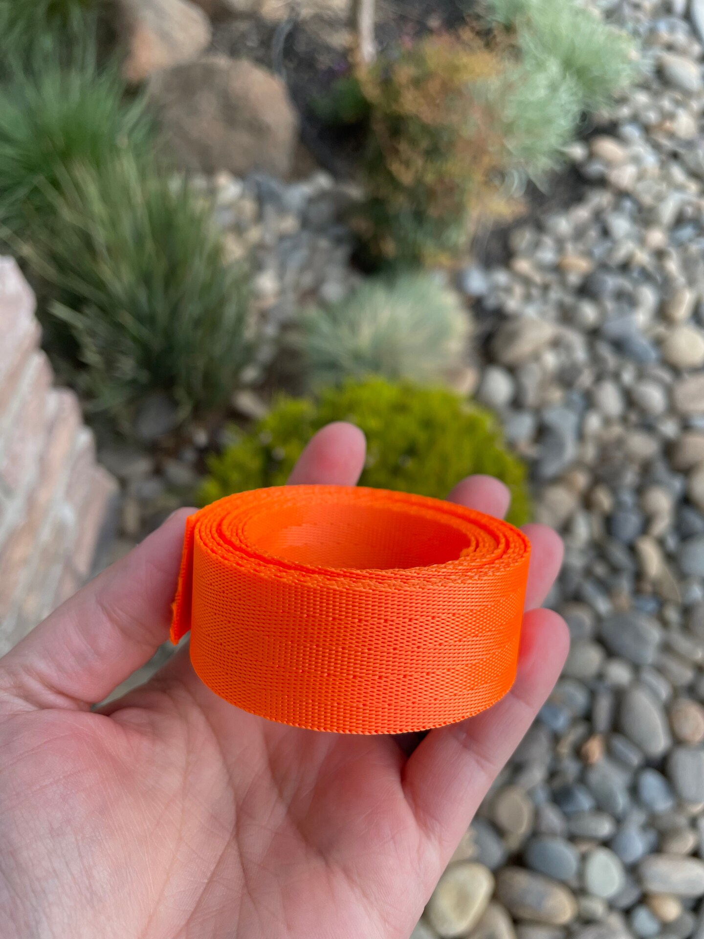 Neon Orange 1” Seatbelt Webbing (by the yard) | Michaels