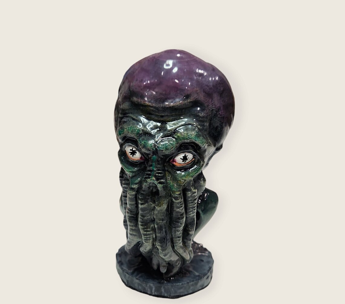 Cthulhu Idol Bust HP Lovecraft Resin Idol 4.5 inches Tall ...