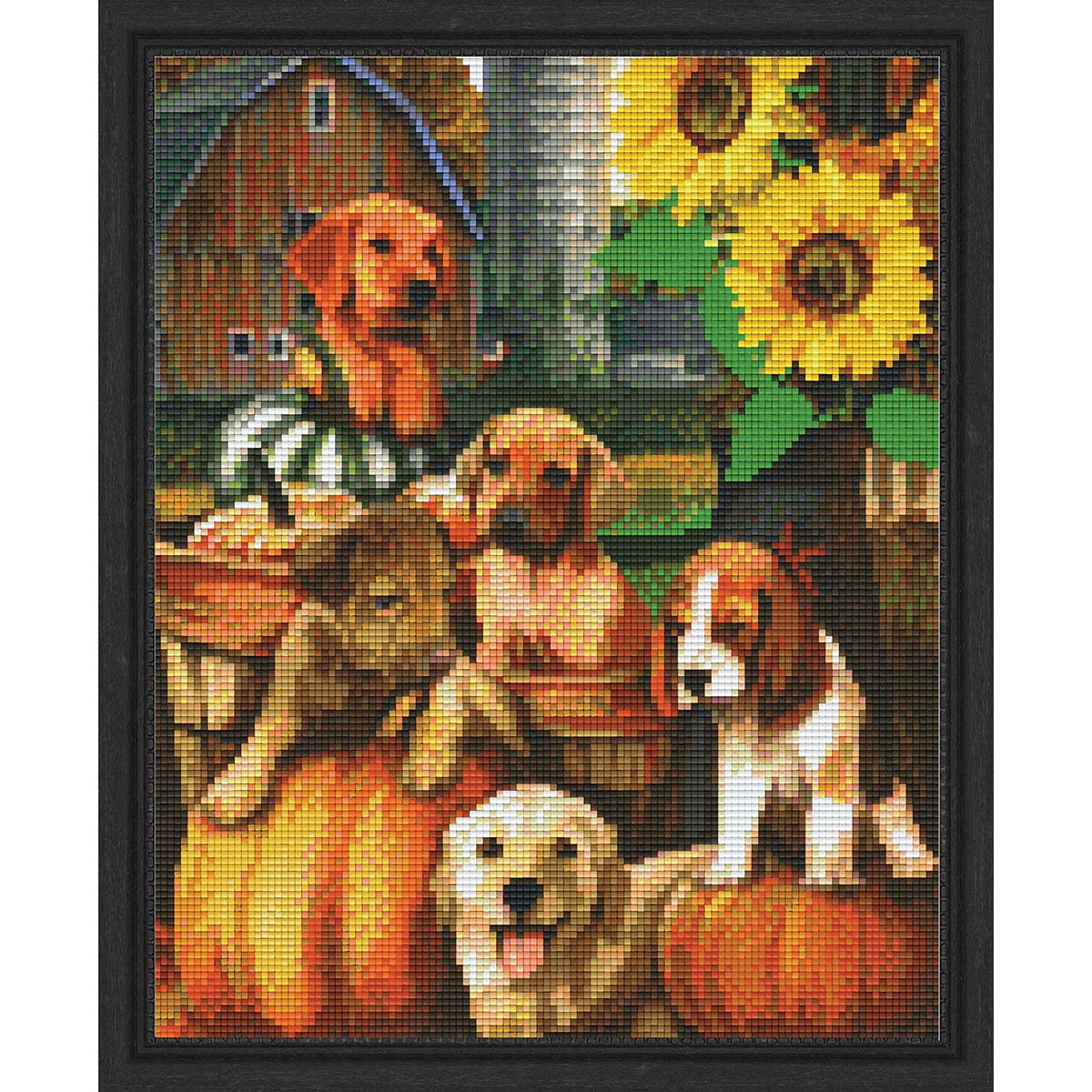 PixelHobby Autumn Puppies Mosaic Art Kit | Michaels