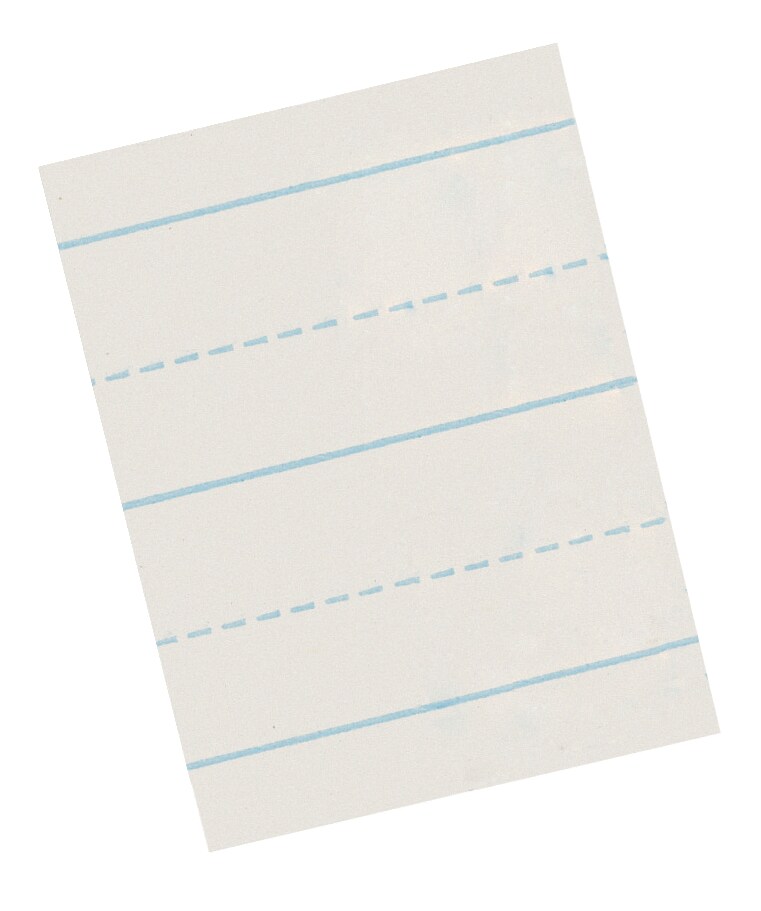 School Smart Storybook Paper, 3/4 Inch Rule, 18 x 12 Inches, 500 Sheets ...