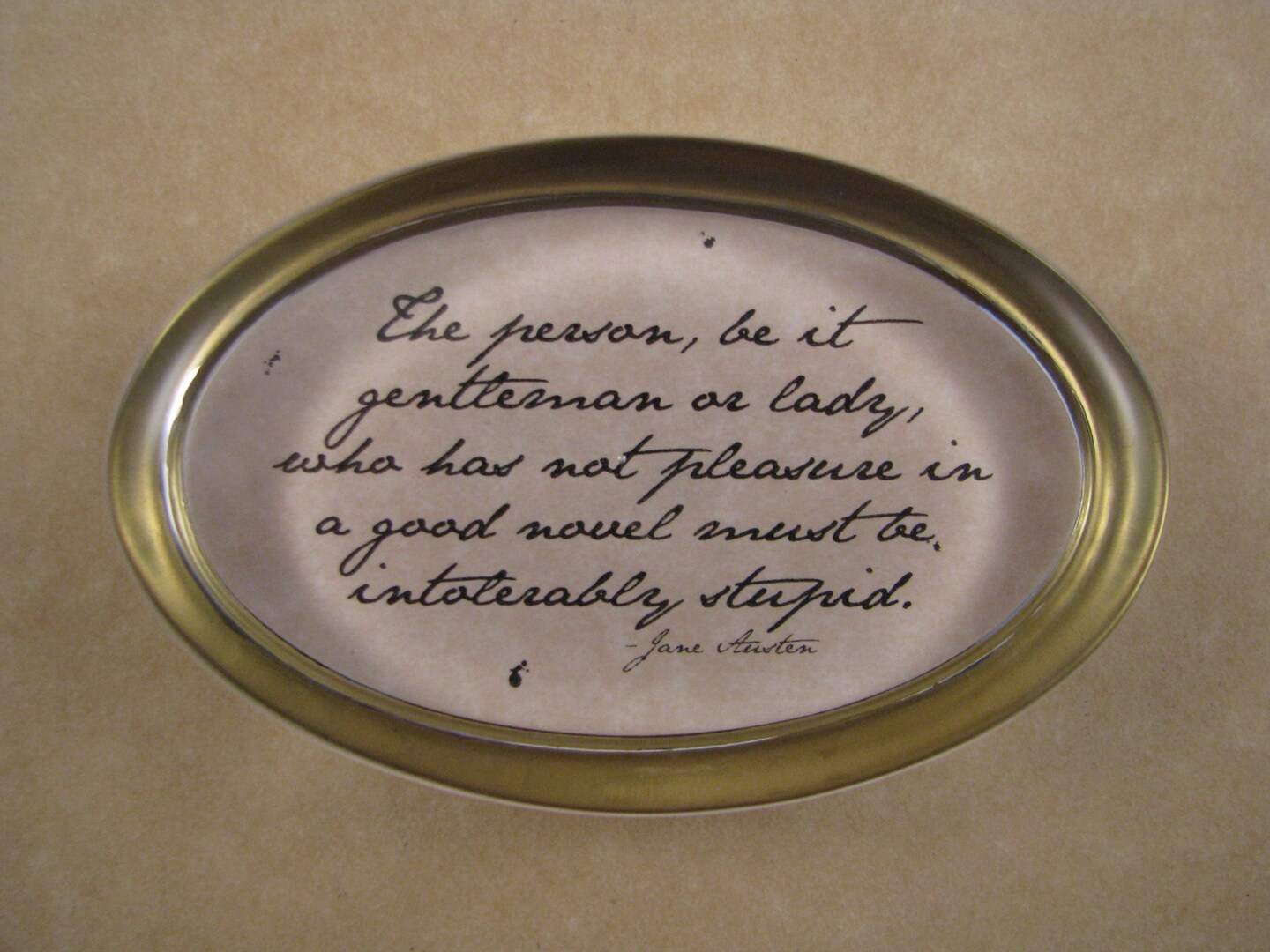 Jane Austen Quote, Quote Paperweight, Austen Paperweight, Good Novel ...