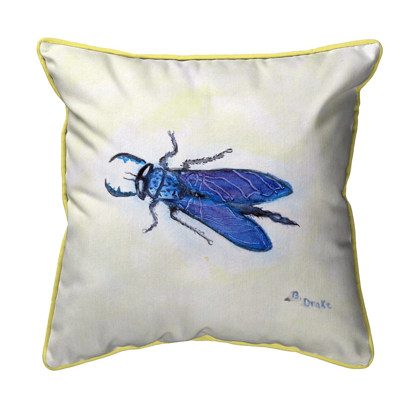 Betsy Drake House Fly Small Indoor/Outdoor Pillow 12x12 | Michaels