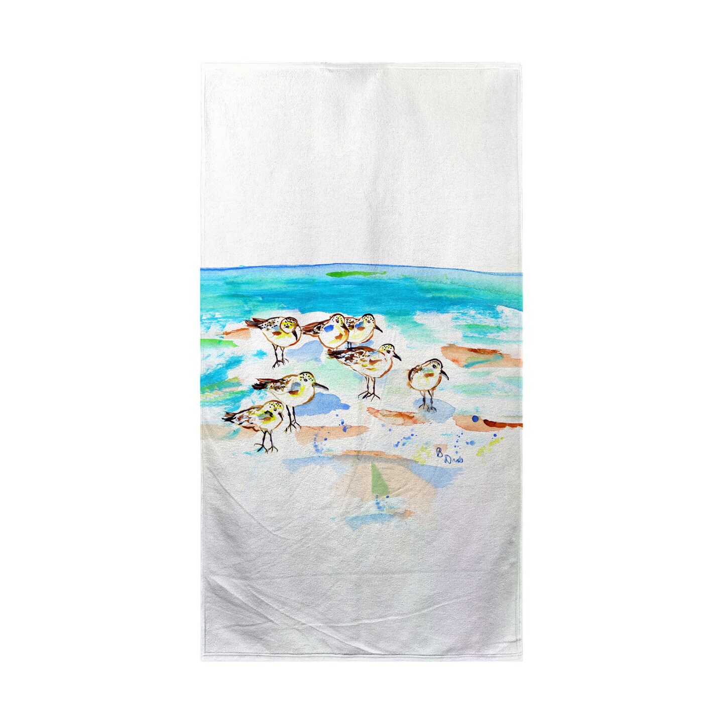 Betsy Drake Seven Sanderlings Beach Towel | Michaels