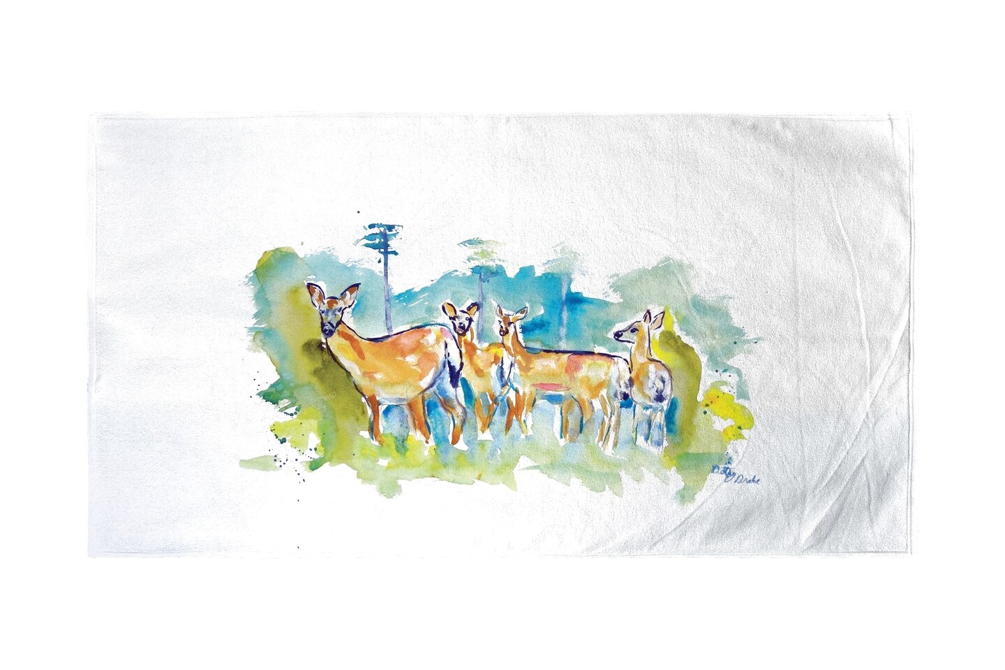 Betsy Drake Deer Herd Beach Towel | Michaels