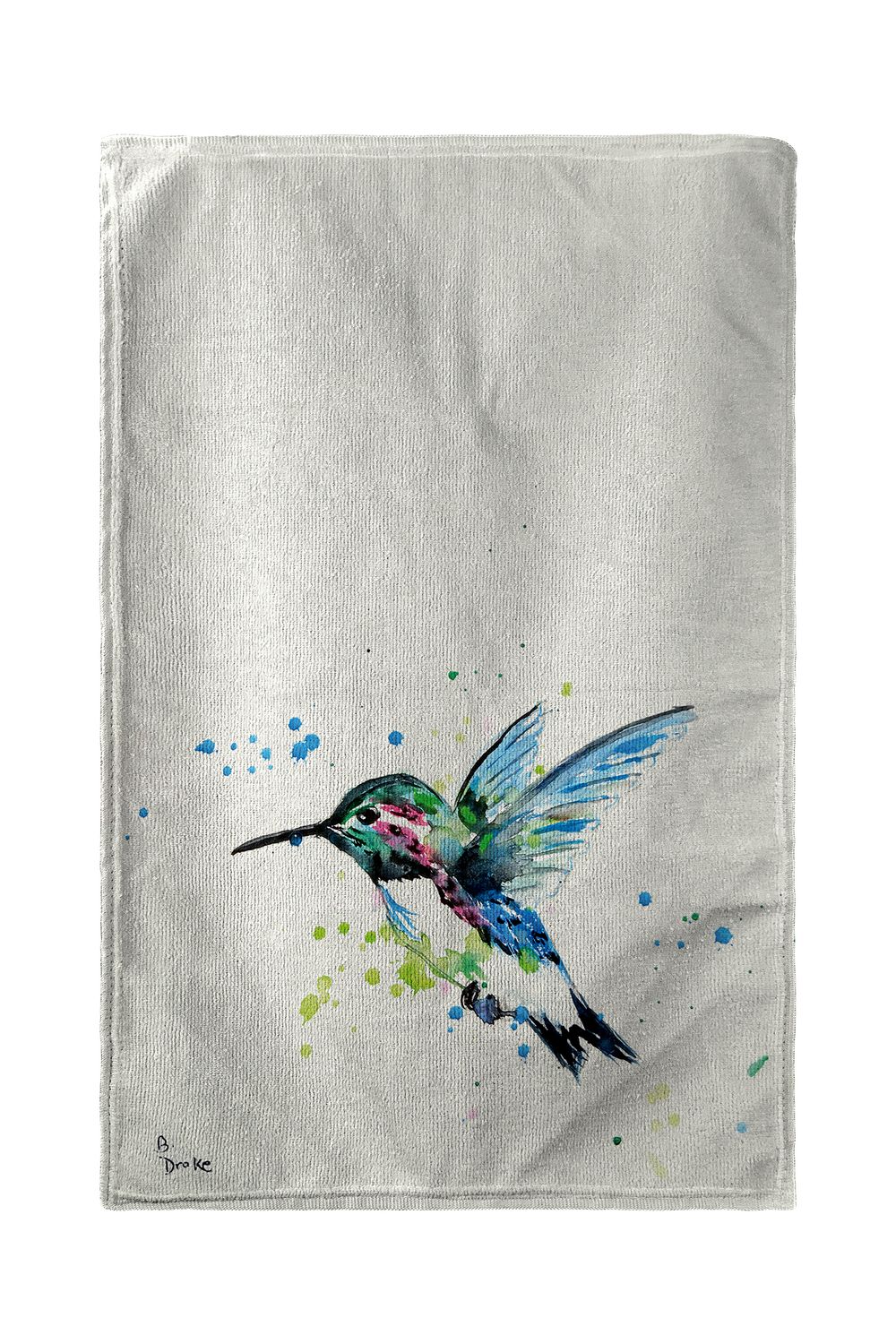 Betsy Drake Green Hummingbird Kitchen Towel | Michaels