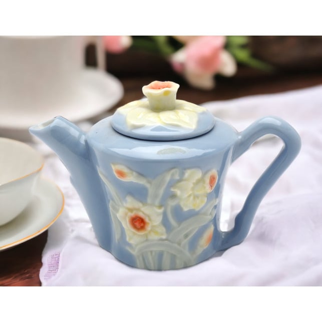 Ceramic Mini Narcissus Flower Teapot Handmade4.625" | Michaels